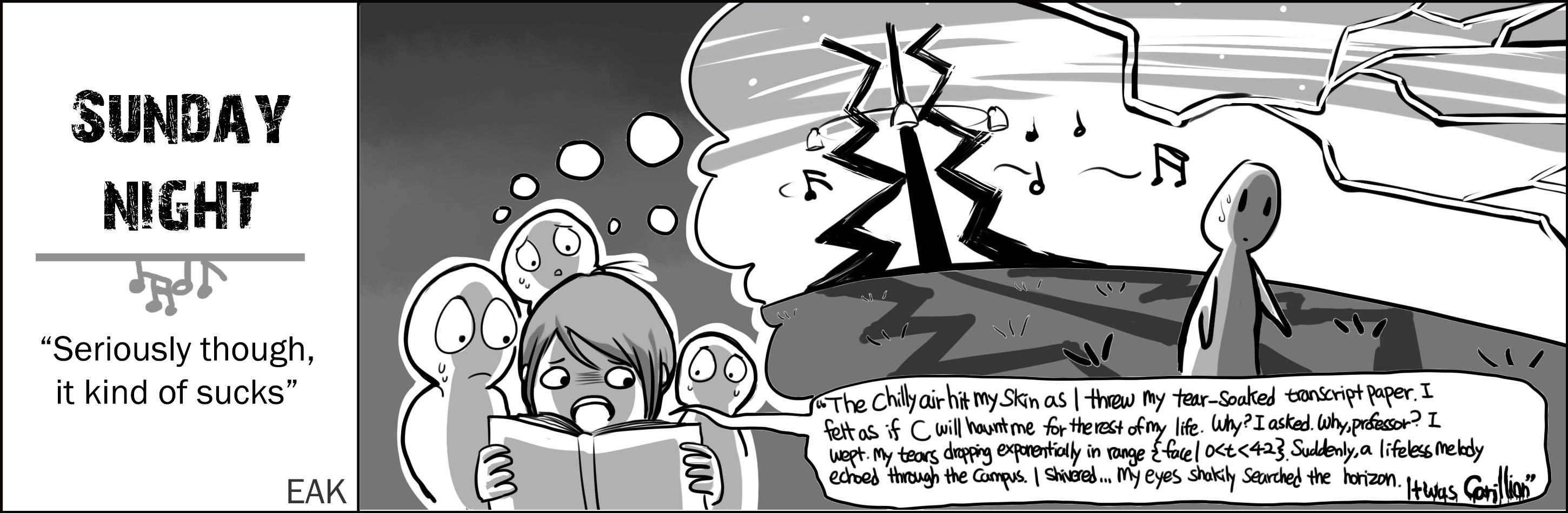 Sunday Night: "Seriously Though, It Kind of Sucks"